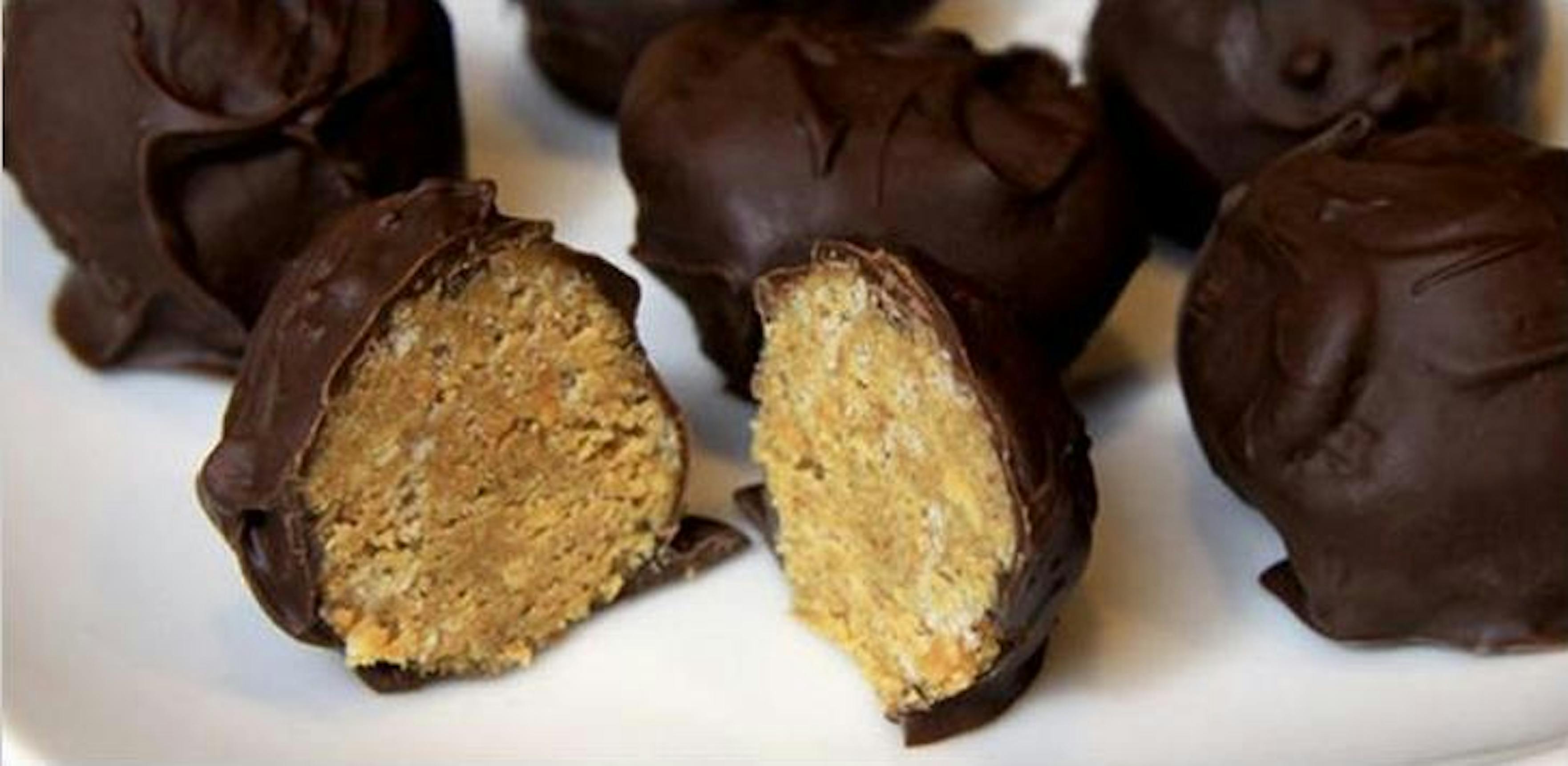 Chocolate Peanut Budder Balls | Herb